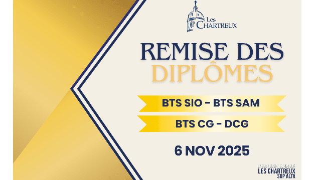 Remise des diplômes BTS SIO - BTS SAM - BTS CG - DCG | Chartreux Alumni